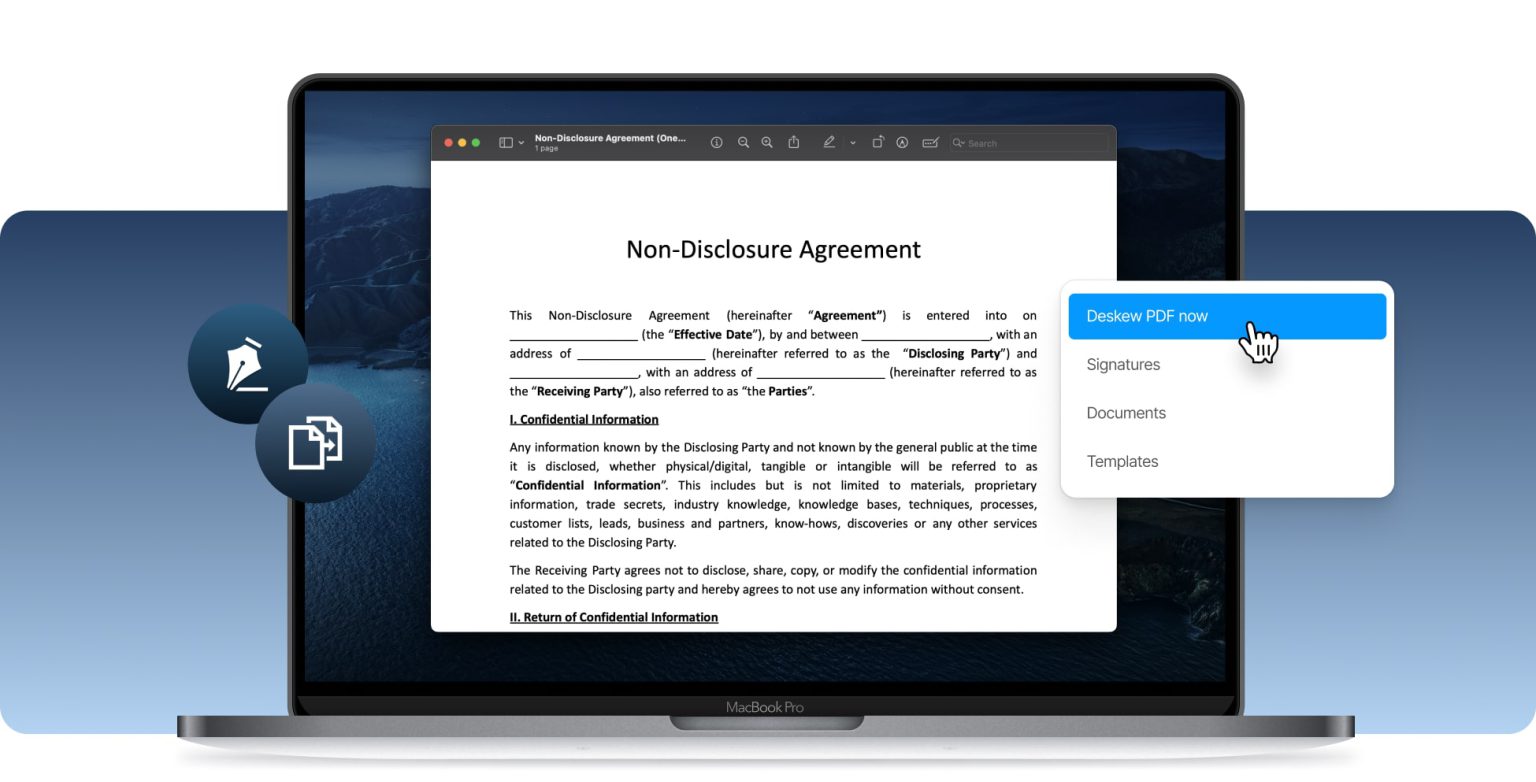Deskew PDF Pages (Online, Free) - SignHouse