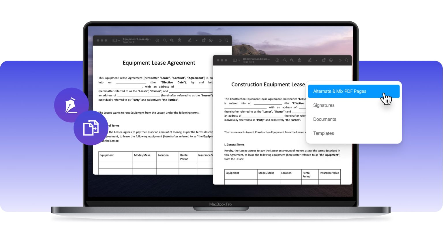 Alternate & Mix PDF Pages (Odd/Even) - SignHouse