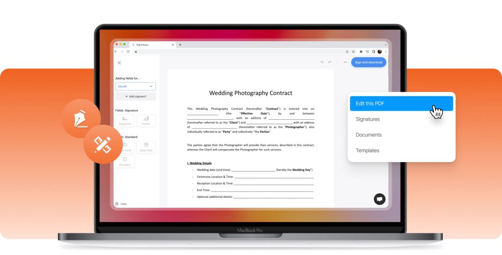Edit A PDF Online (Free PDF Editor) - SignHouse