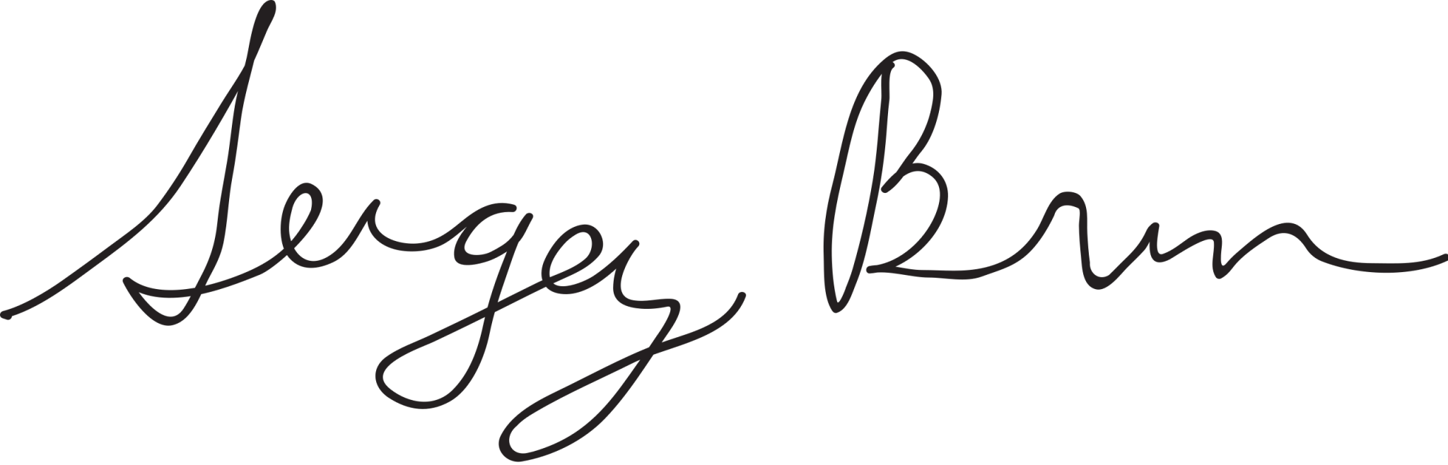 Sergey Brin's Signature - SignHouse