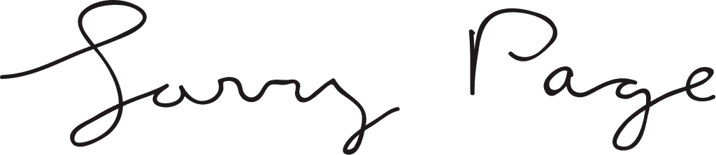 Larry Page's Signature - SignHouse